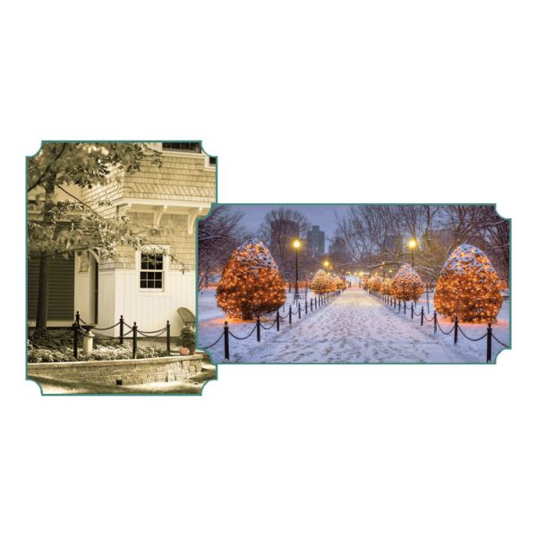Snug Cottage Hardware Landscape Chain | Hoover Fence Co.