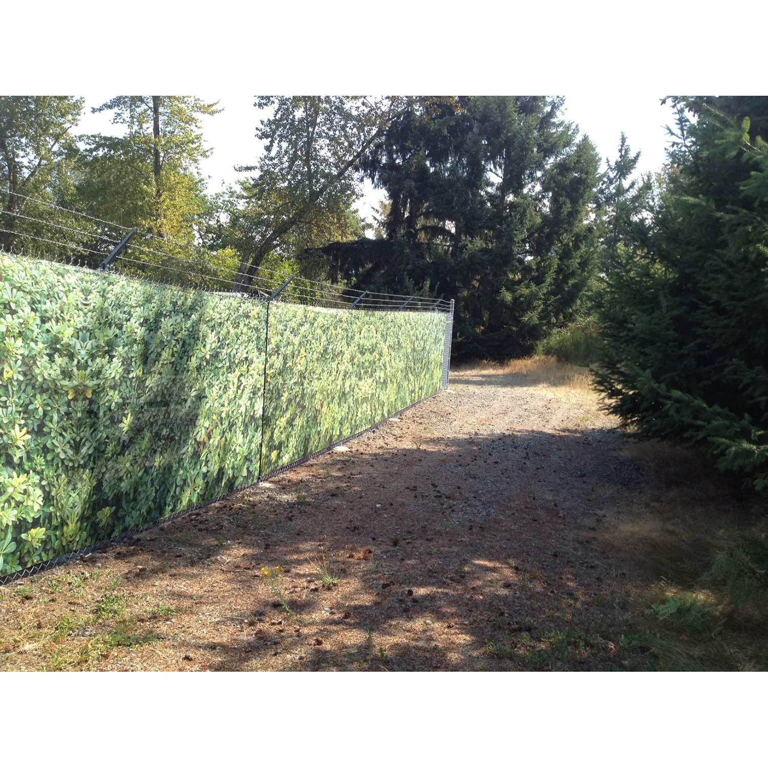 Ball Fabrics Vinyl Coated Polyester 80% Fence Screening - 50' Rolls ...