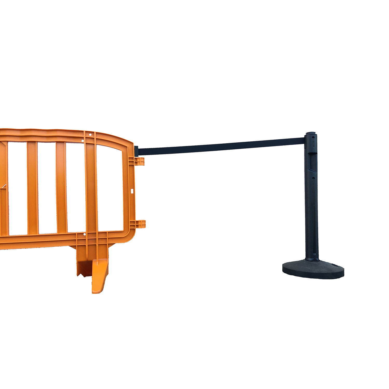 MLR Movit Plastic Crowd Control Barricades | Hoover Fence Co.