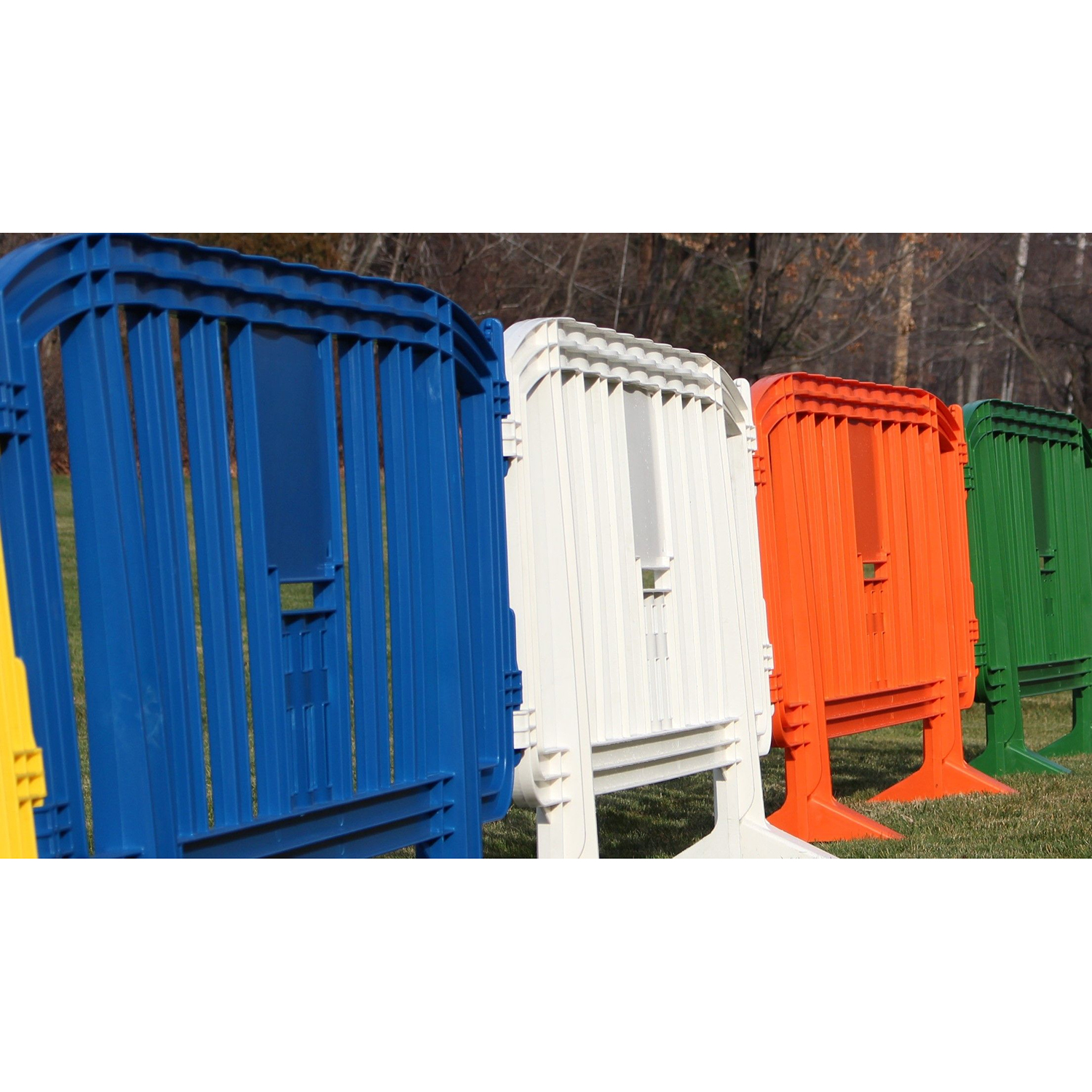 MLR Movit Plastic Crowd Control Barricades | Hoover Fence Co.
