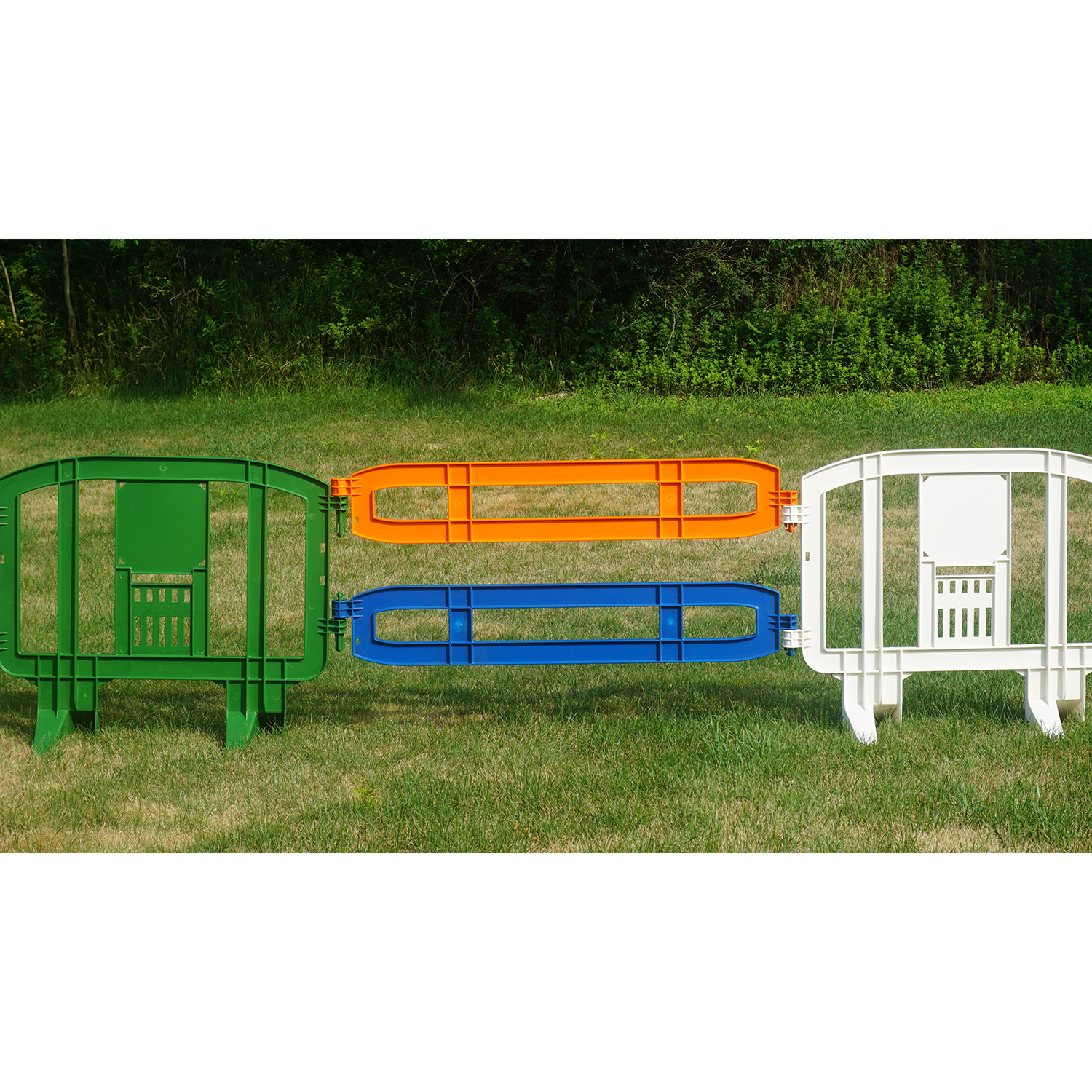 MLR Xtendit Plastic Crowd Control Barricade Connectors | Hoover Fence Co.