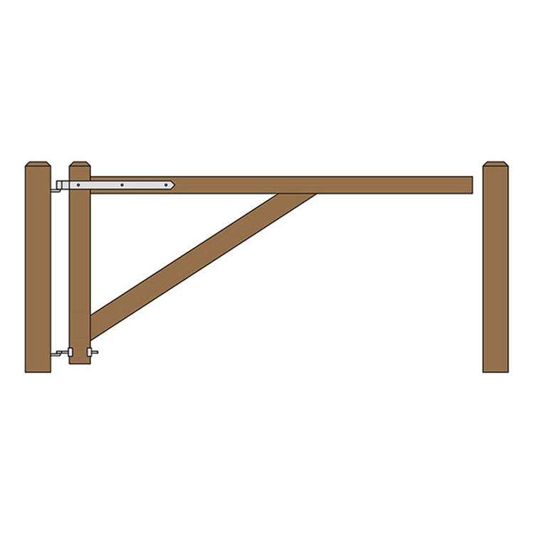 Snug Cottage Hardware Weldon Barrier Gate Fastener Pack | Hoover Fence Co.