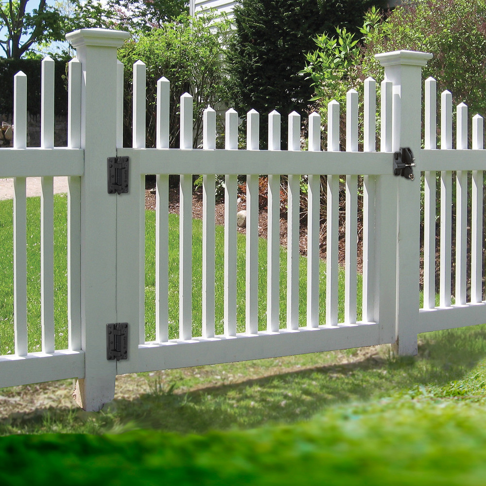 D&D Technologies KwikFit Polymer Hinges - Self-Closing | Hoover Fence Co.