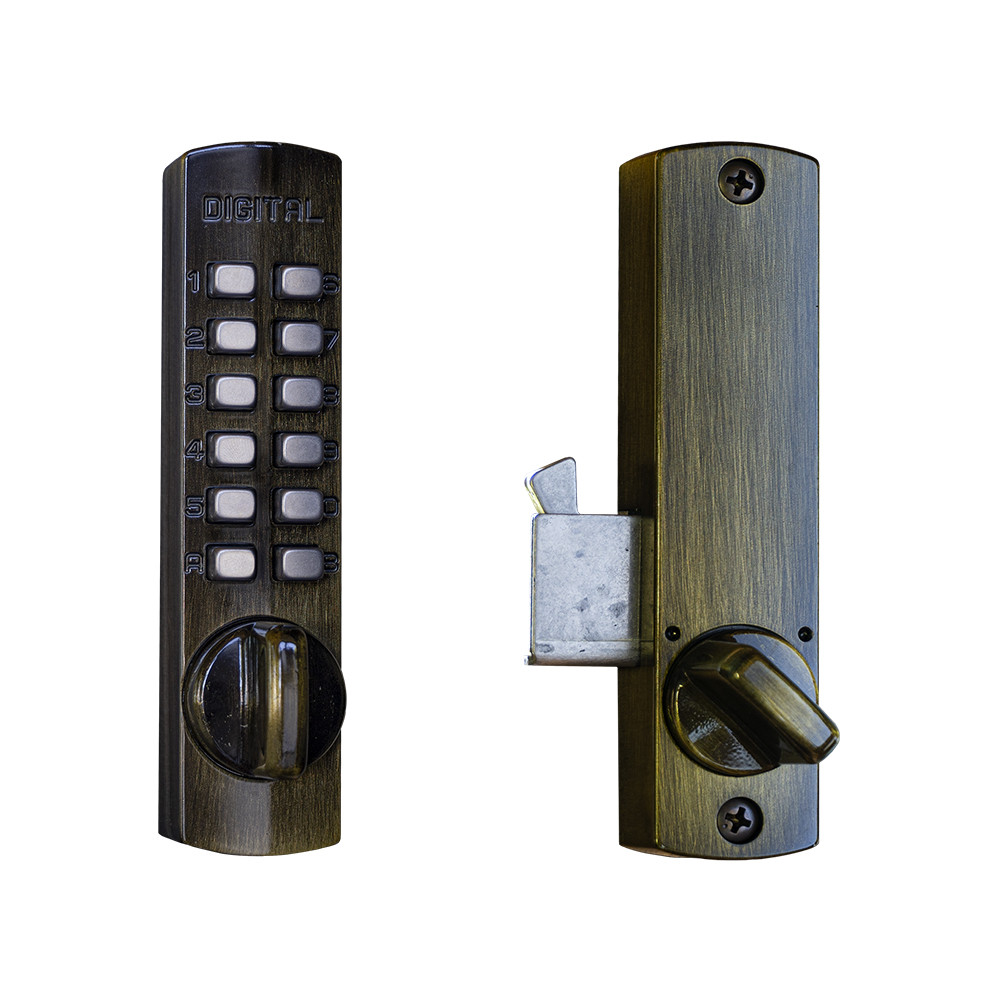 Lockey USA Keyless Narrow Hook Bolt Lock C150 | Hoover Fence Co.