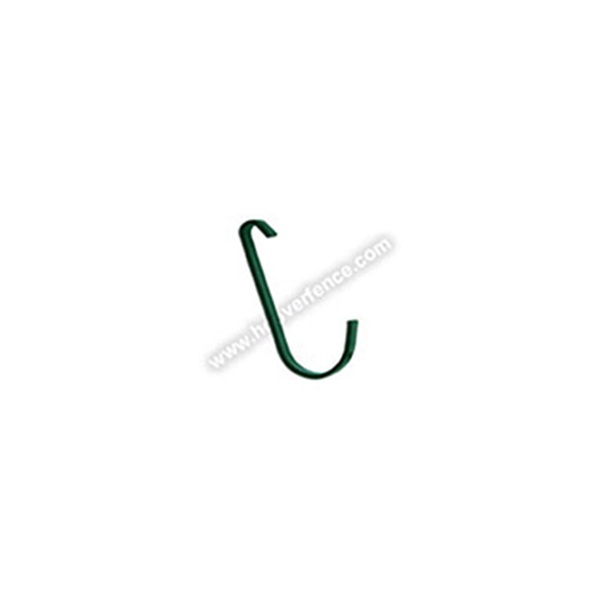 Chain Link Fence Gate Clips - Black, Brown, and Green | Hoover Fence Co.