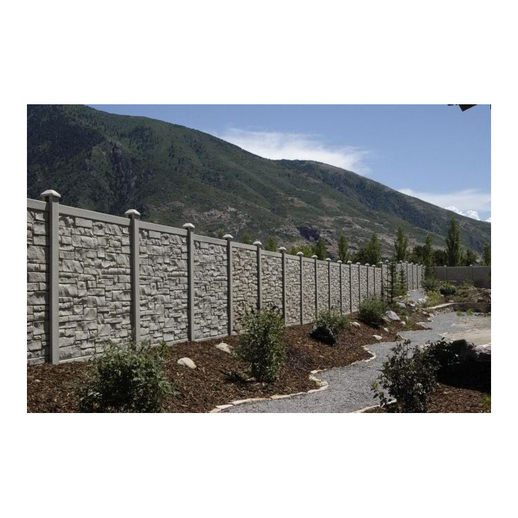 Catalyst Boulder Molded Vinyl Fence Panels | Hoover Fence Co.