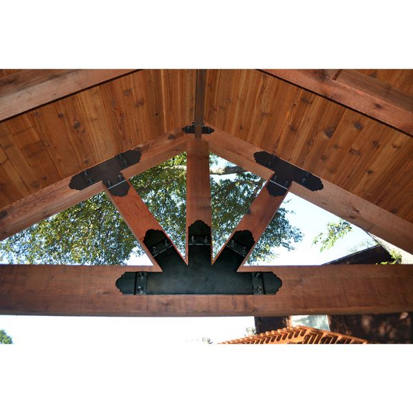 OZCO Building Products Truss Base Fan 8:12 Plate | Hoover Fence Co.