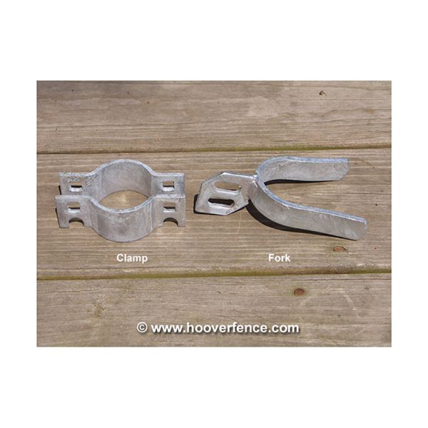 Chain Link Fence Gate Fork Clamps | Hoover Fence Co.