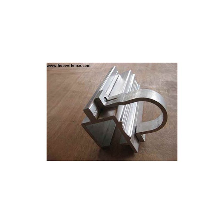 Aluminum Bolt-On Slide Gate Track for Round Gate Frames | Hoover Fence Co.