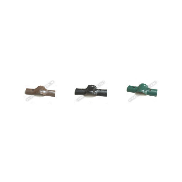Chain Link Fence Line Rail / Boulevard Brace Clamps - Black, Brown, and ...