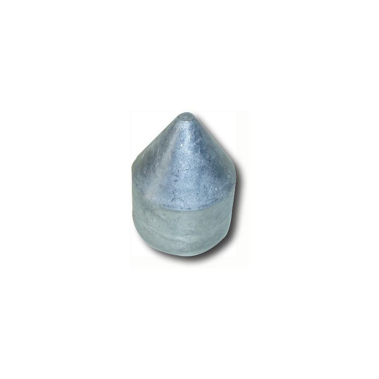 Chain Link Fence Bullet Cap 2.5" 0-Way (H-0040) | Hoover Fence Co.