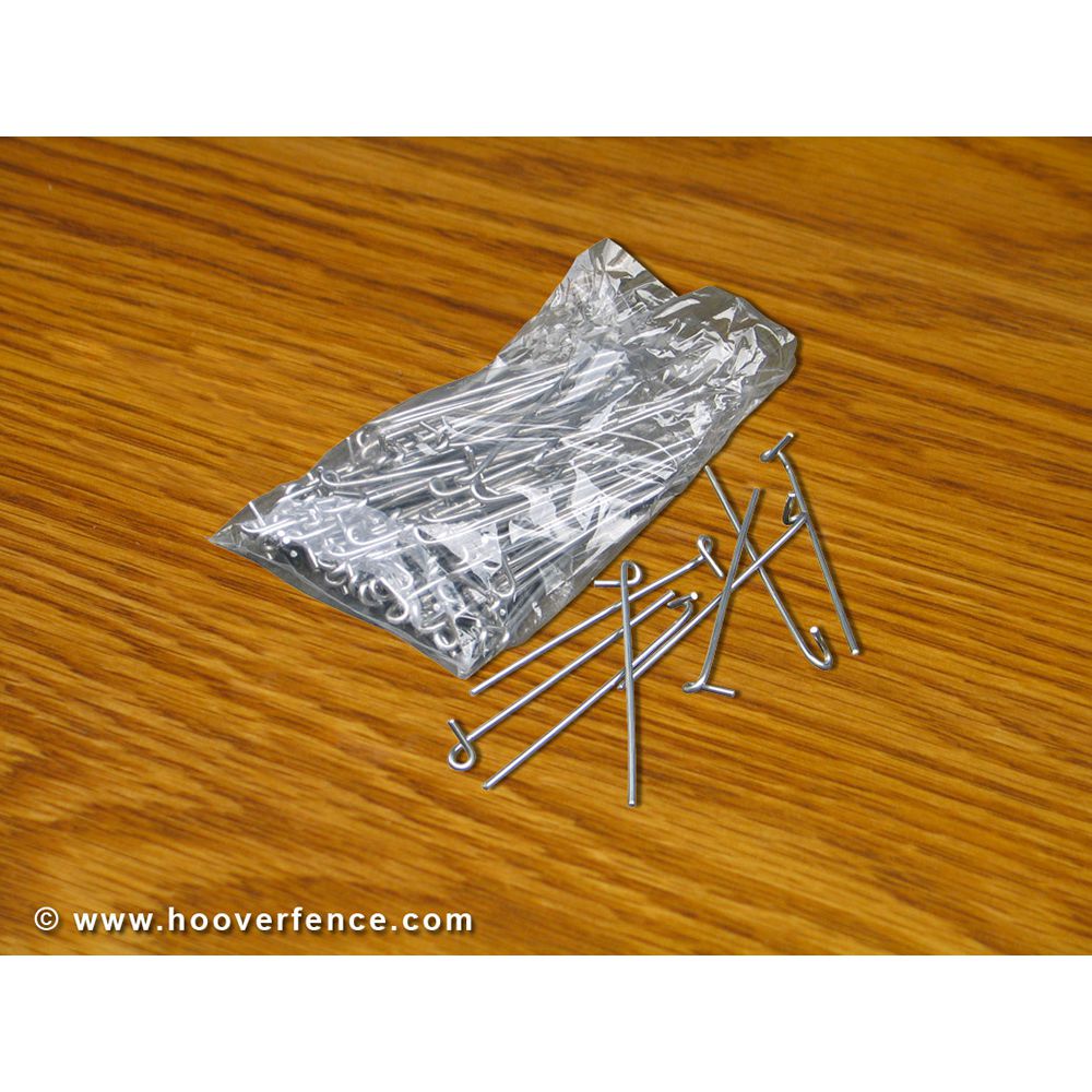 PreTied Chain Link Fence Post Ties - Aluminum | Hoover Fence Co.