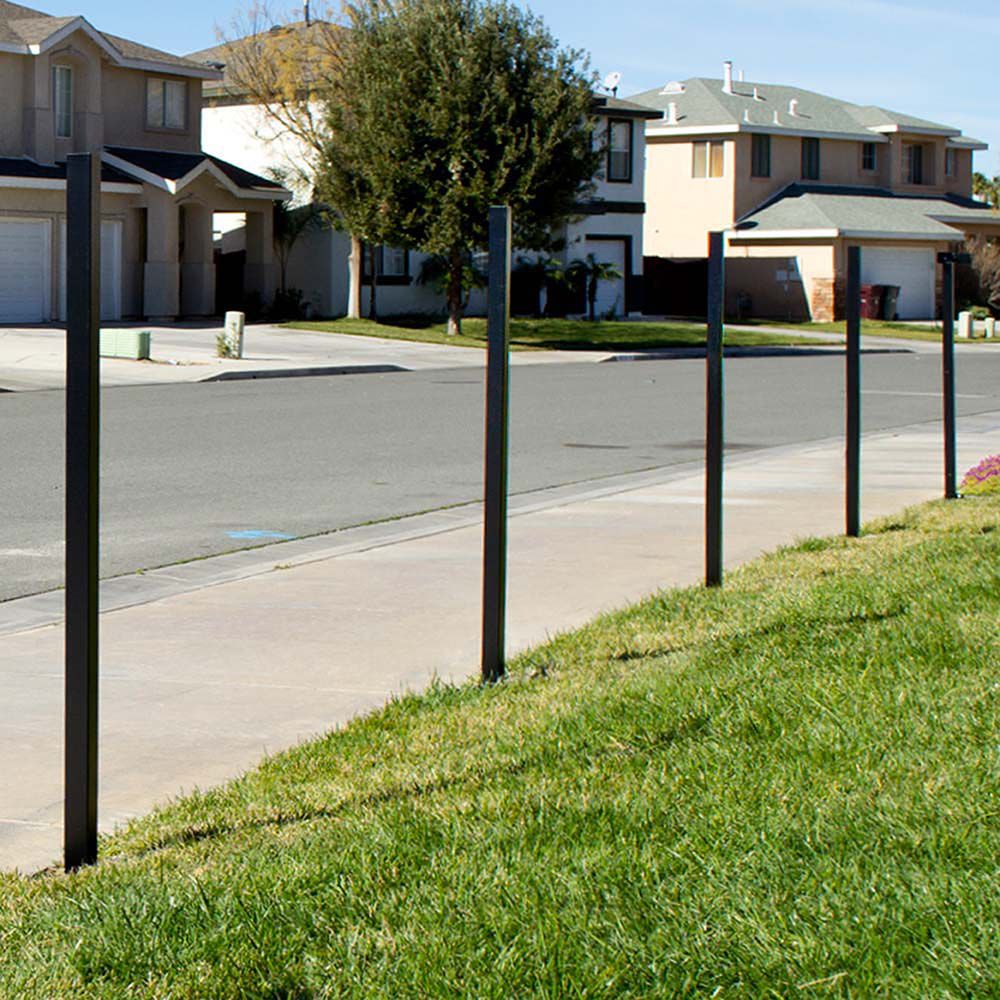 YardGard Select 1-3/4" Square x 6' Long YardGard Select Steel Fence ...