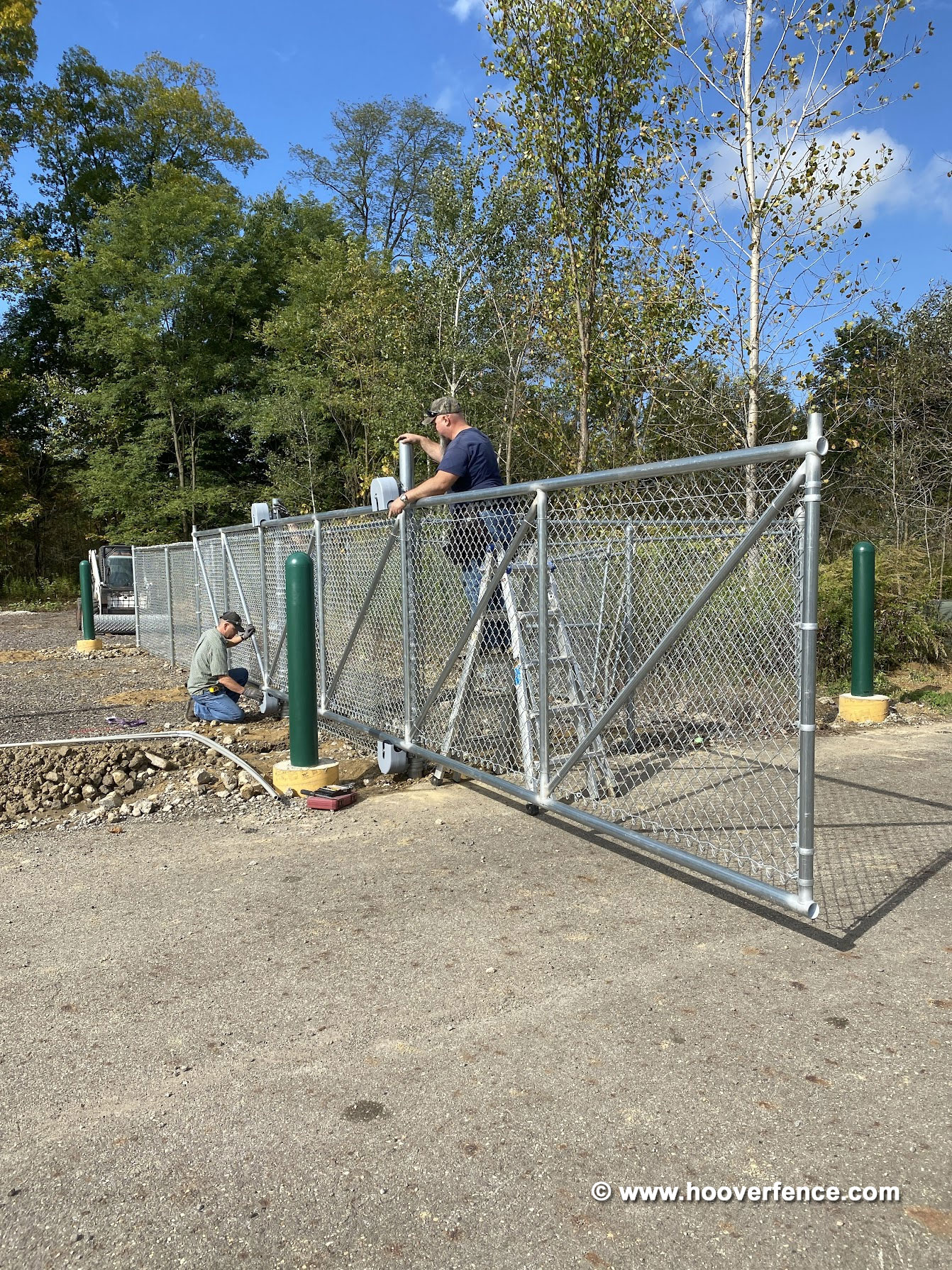 Cantilever Slide Gate Photos