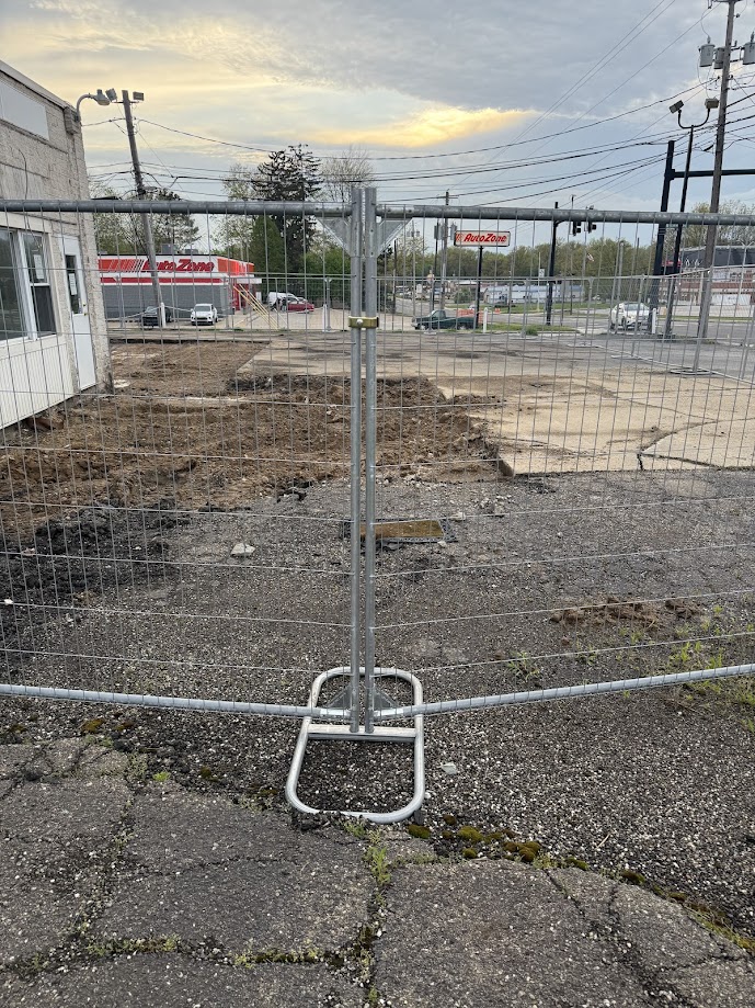 ZND ST612V Temporary Fence Panel | Hoover Fence Co.