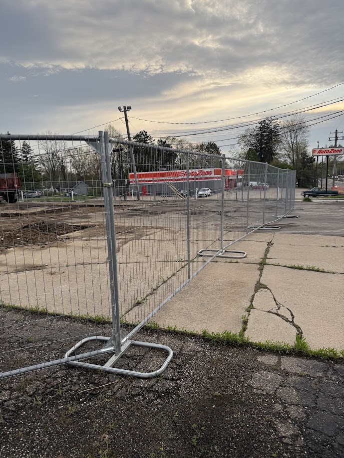 ZND ST612V Temporary Fence Panel | Hoover Fence Co.