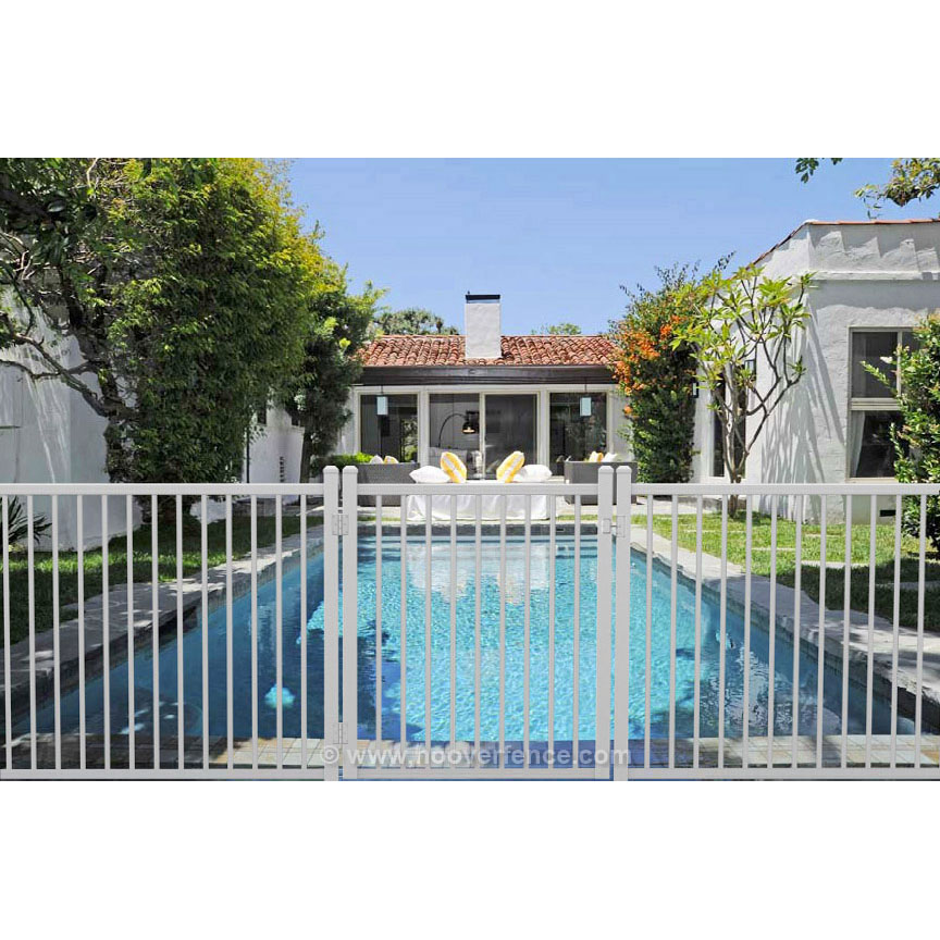 Ideal Alamo #400 Aluminum Fence Section | Hoover Fence Co.