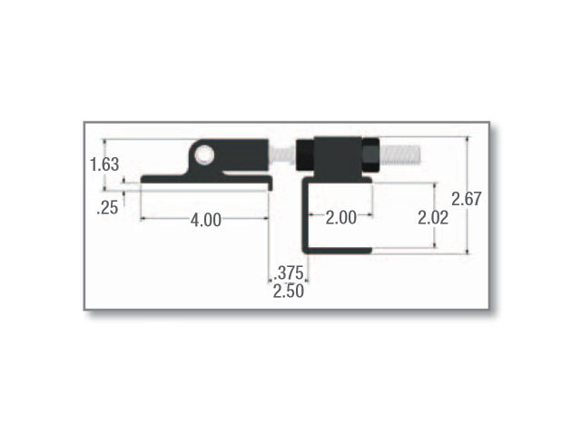 Nationwide Industries Adjustable Heavy Duty Bolt On Estate Gate Hinges ...