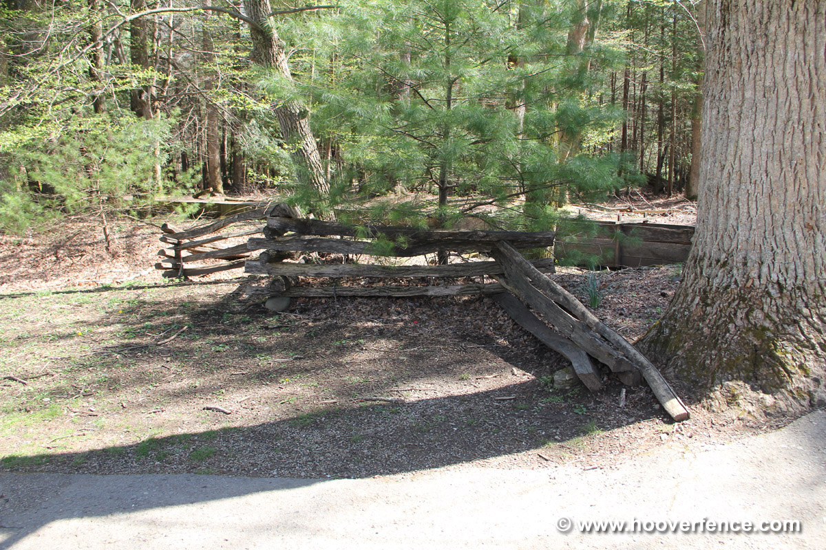 Cedar Stack Rails - Unscarfed | Hoover Fence Co.