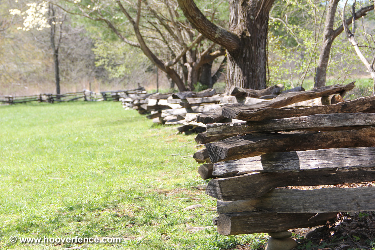 Cedar Stack Rails - Unscarfed | Hoover Fence Co.