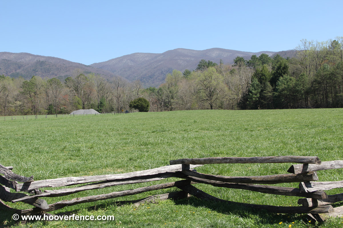 Cedar Stack Rails - Unscarfed | Hoover Fence Co.