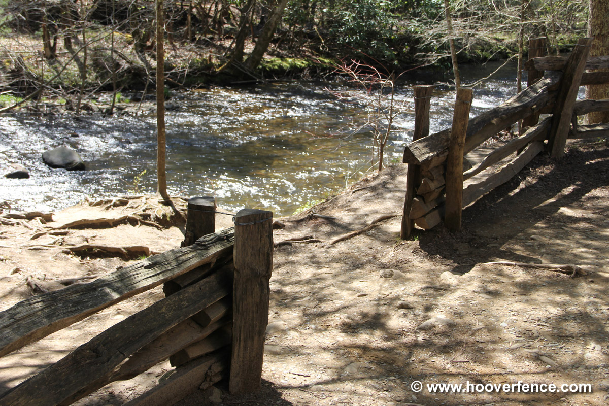 Cedar Stack Rails - Unscarfed | Hoover Fence Co.