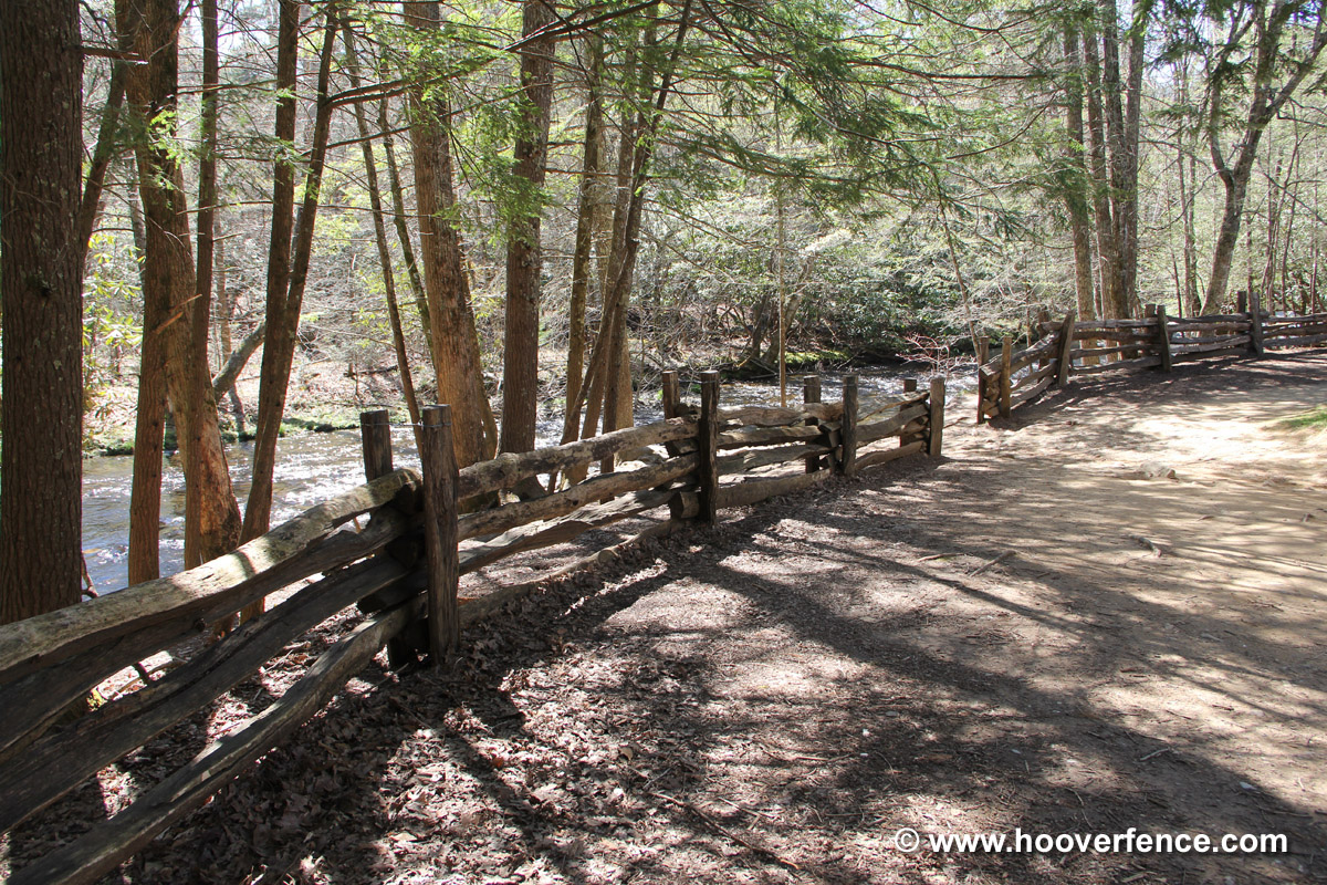 Cedar Stack Rails - Unscarfed | Hoover Fence Co.