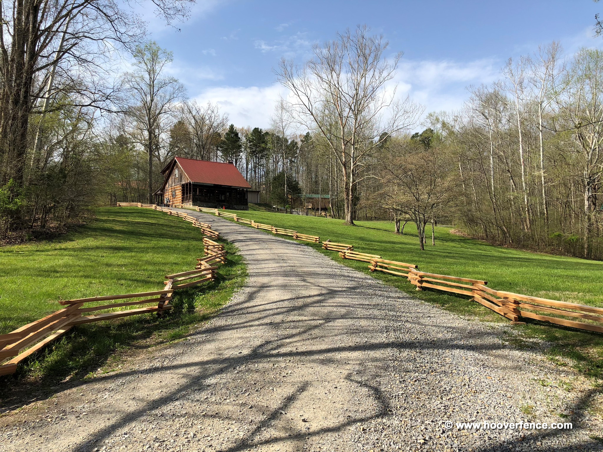 Cedar Stack Rails - Unscarfed | Hoover Fence Co.