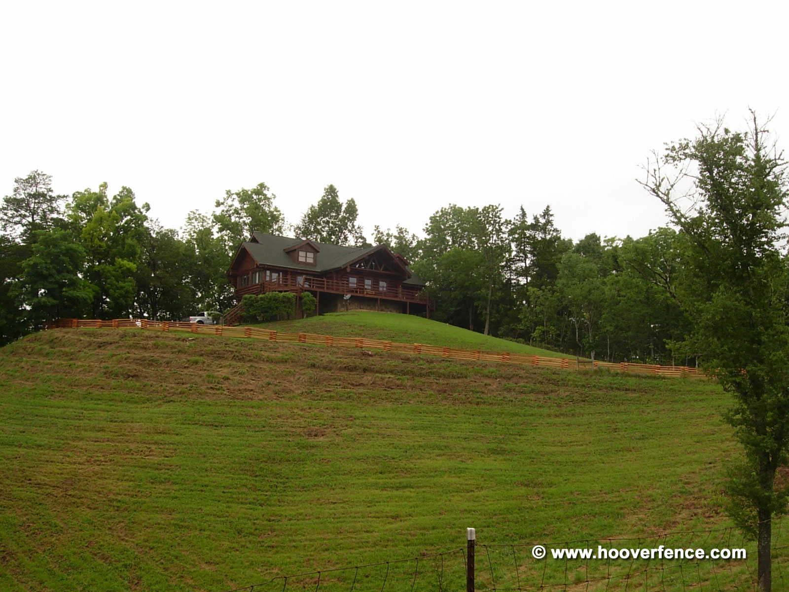 Cedar Stack Rails - Unscarfed | Hoover Fence Co.